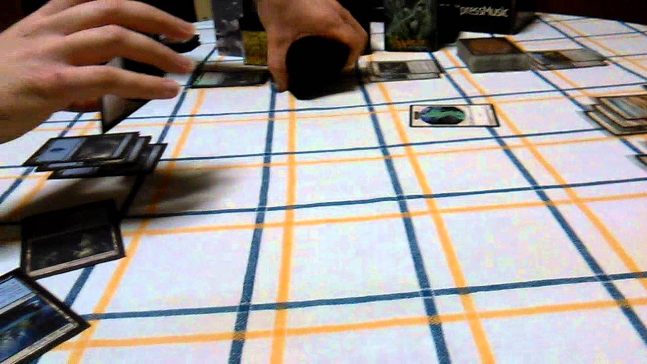 MTG White Black Tokens Vs Blue Black Ætherling by full1985black - YouTube