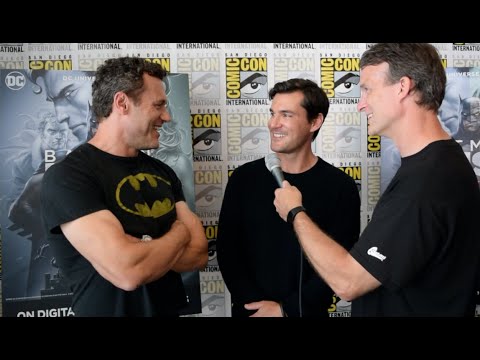 Jason O'Mara (Batman) and Sean Maher (Nightwing) interview for Batman ...