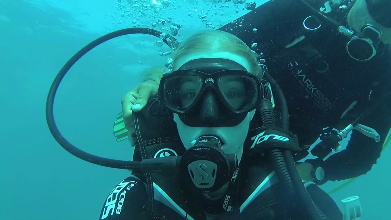 SCUBA Diving in Moorea on our Honeymoon - YouTube