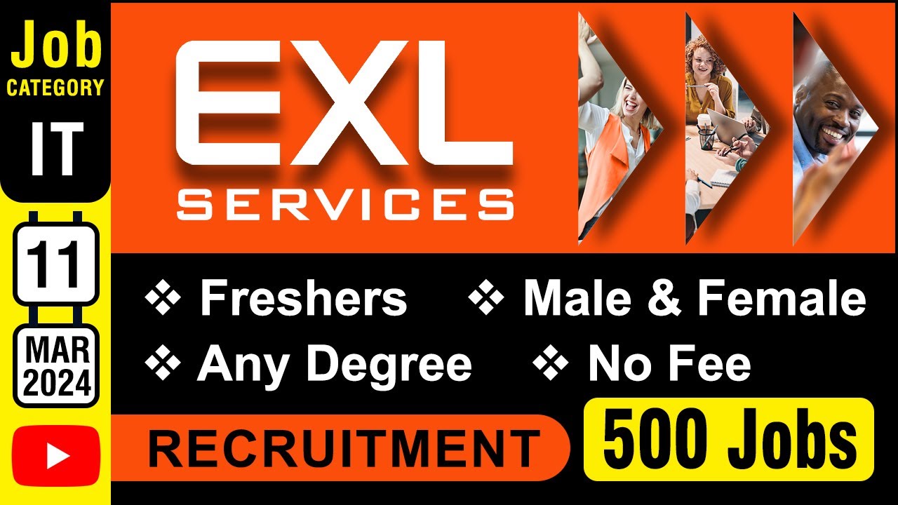 JOB | EXL Services | 500 Jobs | Recruitment | Careers | Job Opening Vacancy | IT, BPO | in Tamil ...