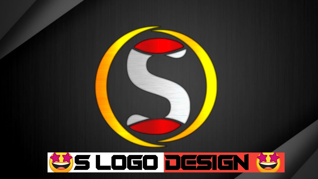S LOGO DESIGN | On Android Phone | Pixellab Tutorial | [SHARPIT ...