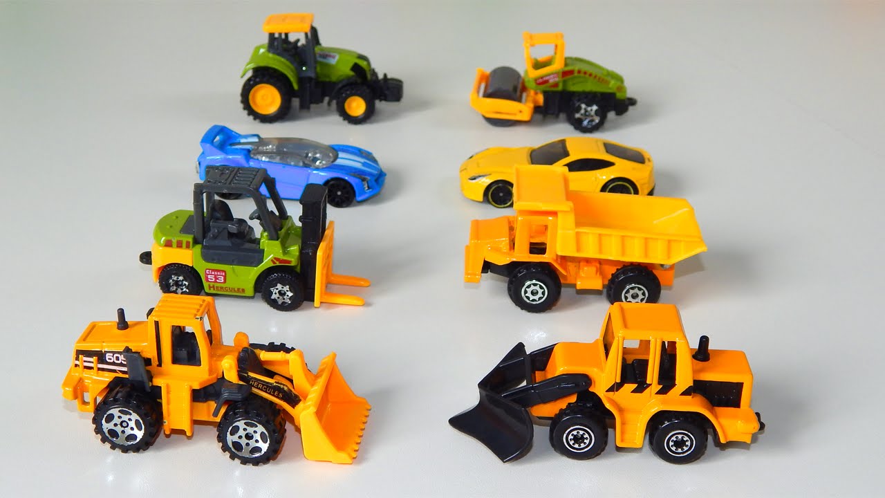 Мультик про машинки Місто машинок 36 серія: Зарядка, Робочі машини ...