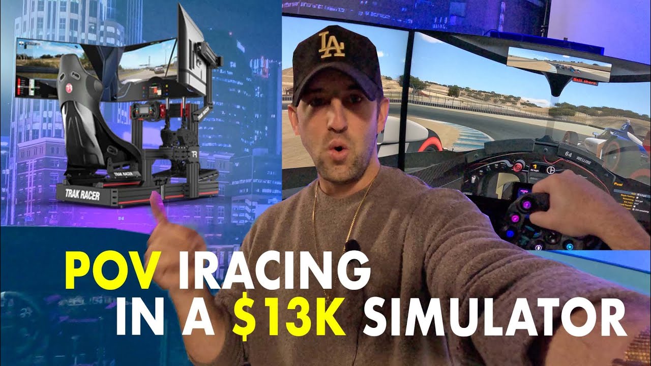 IRACING POV IN A $13K RACING SIMULATOR - SIM RACING POV - YouTube