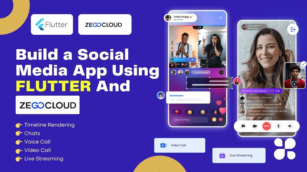 Social Media App Using Flutter And Zegocloud Login And Signup Using Firebase Desi