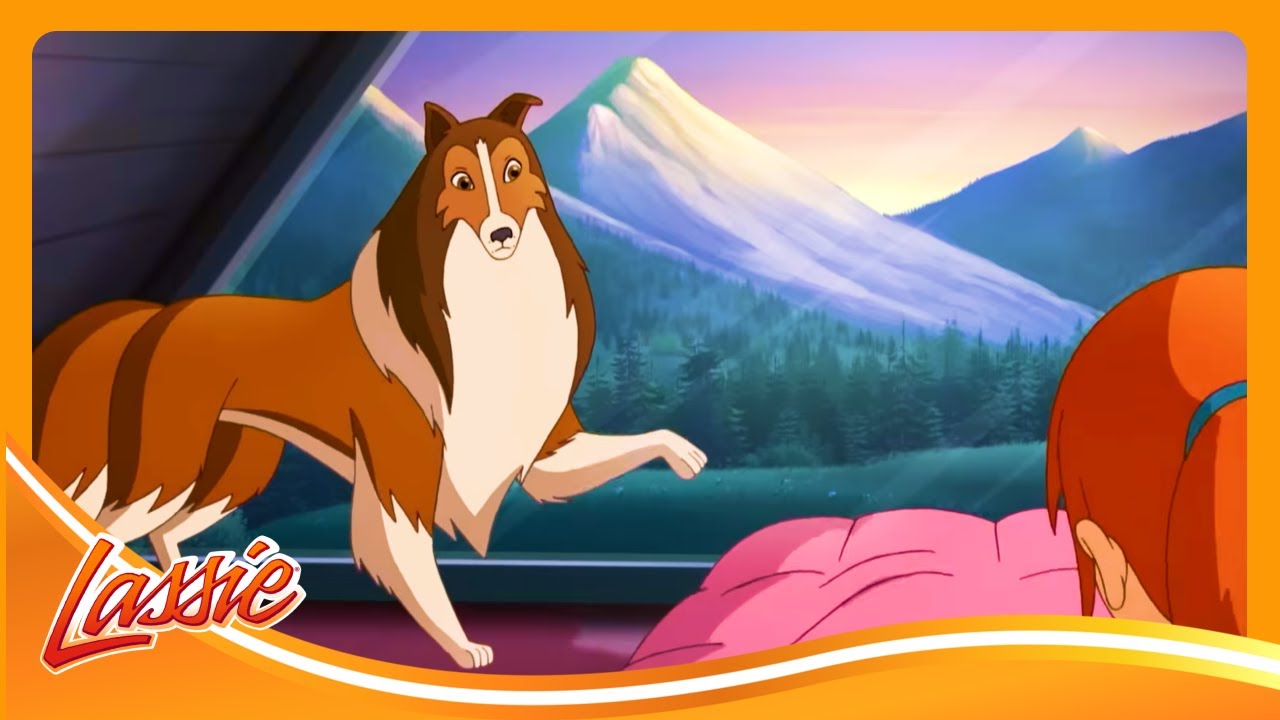 🌲 Zoe & Harvey Discover a Hidden Cabin! | The New Adventures of Lassie ...