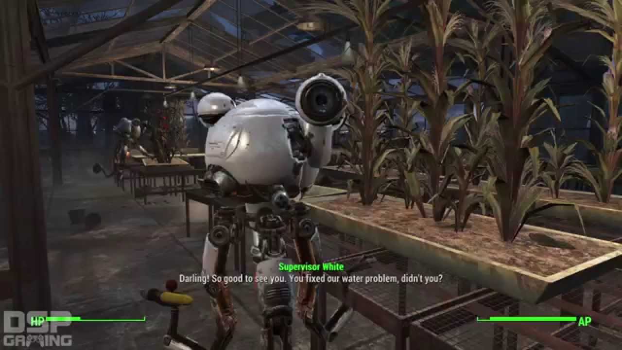 Fallout 4 playthrough pt118 - The Automated Garden; Clean Water Quest ...