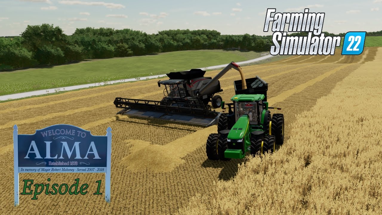 New Series on Alma Missouri | Let's Play Episode 1 | FS22 - YouTube