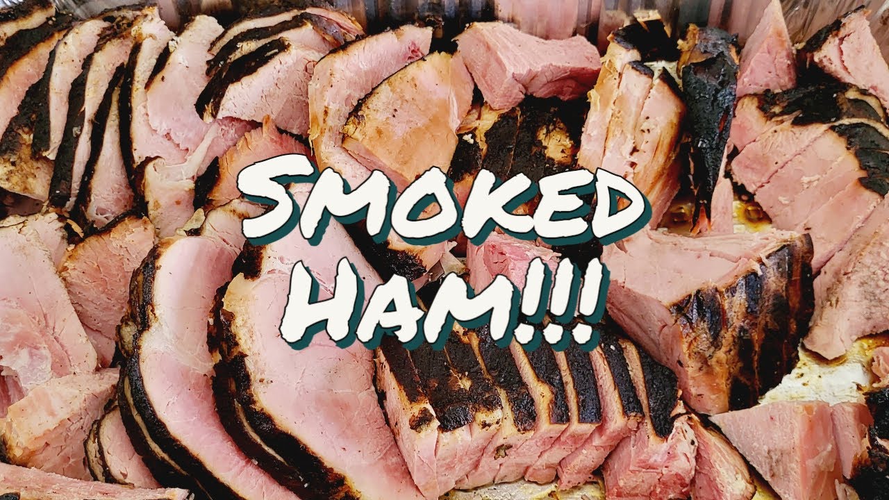 The Best Smoked Ham...Homemade Ham...Franklin BBQ Pit - YouTube