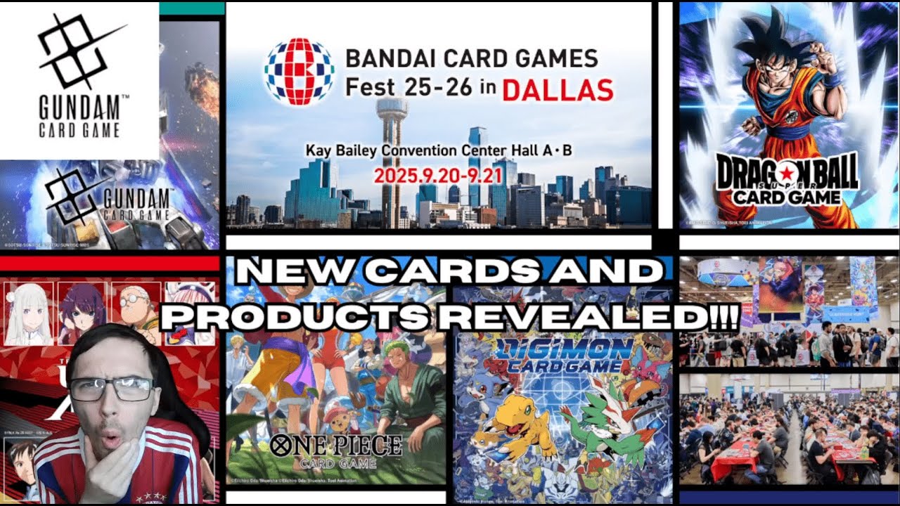 Bandai Card Fest Dallas Reveals NEW Gundam Cards AND New Product Type ...