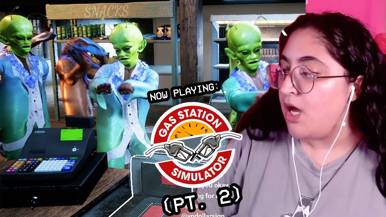 aliens took over my gas station?? | Gas Station Simulator (Ep. 2) - YouTube