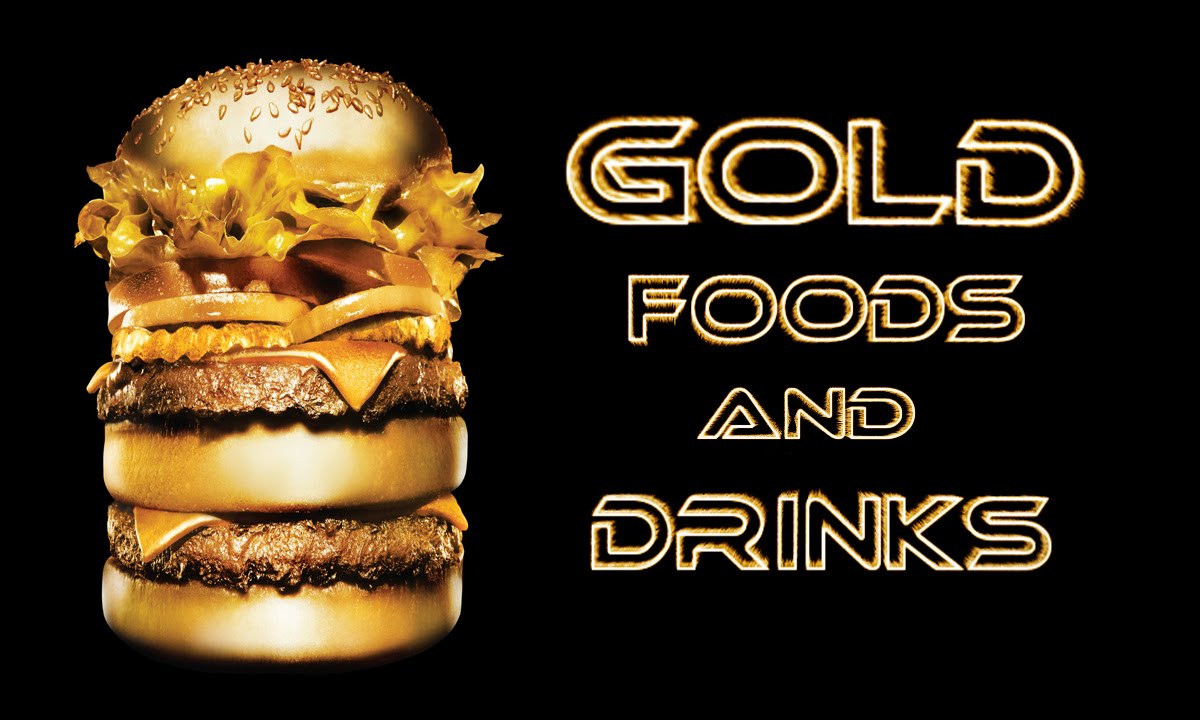 10 Shocking Foods And Drinks Made With Real Gold (WITH PRICE) - YouTube