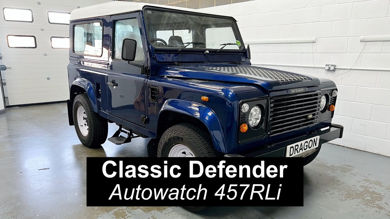 Land Rover Classic | Defender Alarm System | Autowatch 457RLi - YouTube