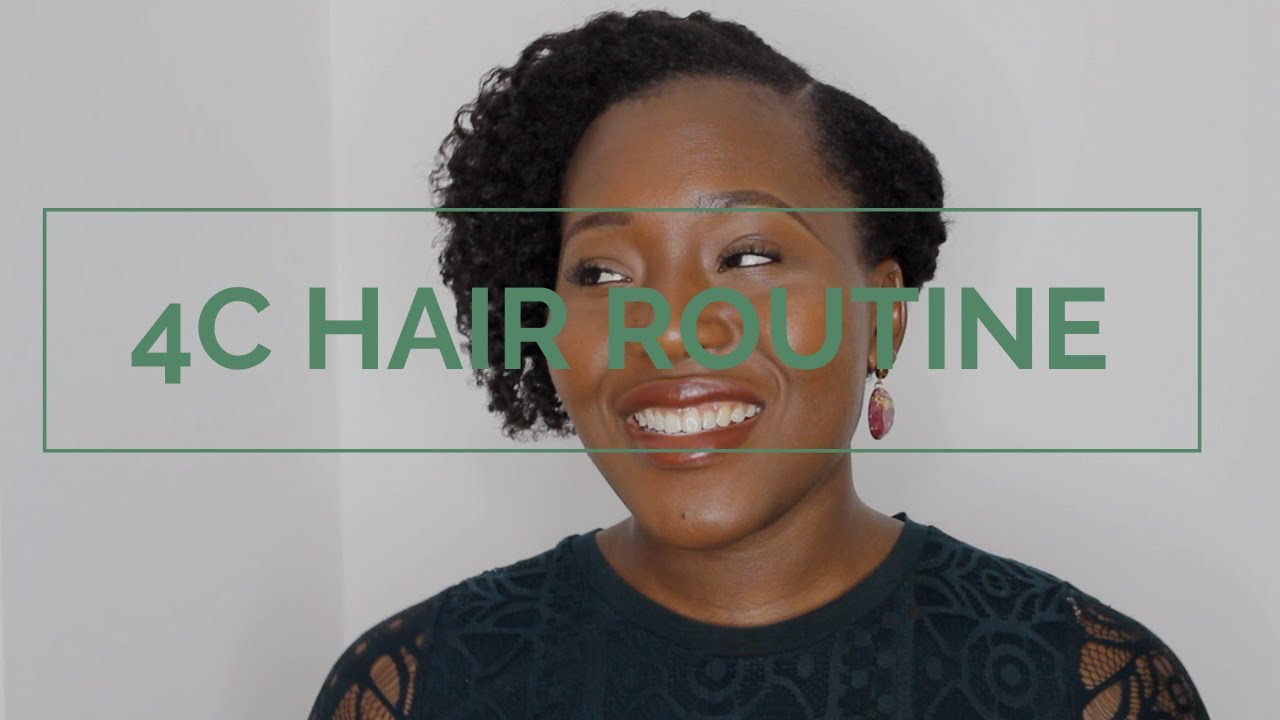 MY HAIR ROUTINE: 4C HAIR | NATURAL HAIR WEEK EXTRA - YouTube