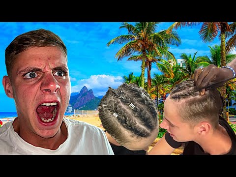 Getting My HAIR BRAIDED In Brazil!