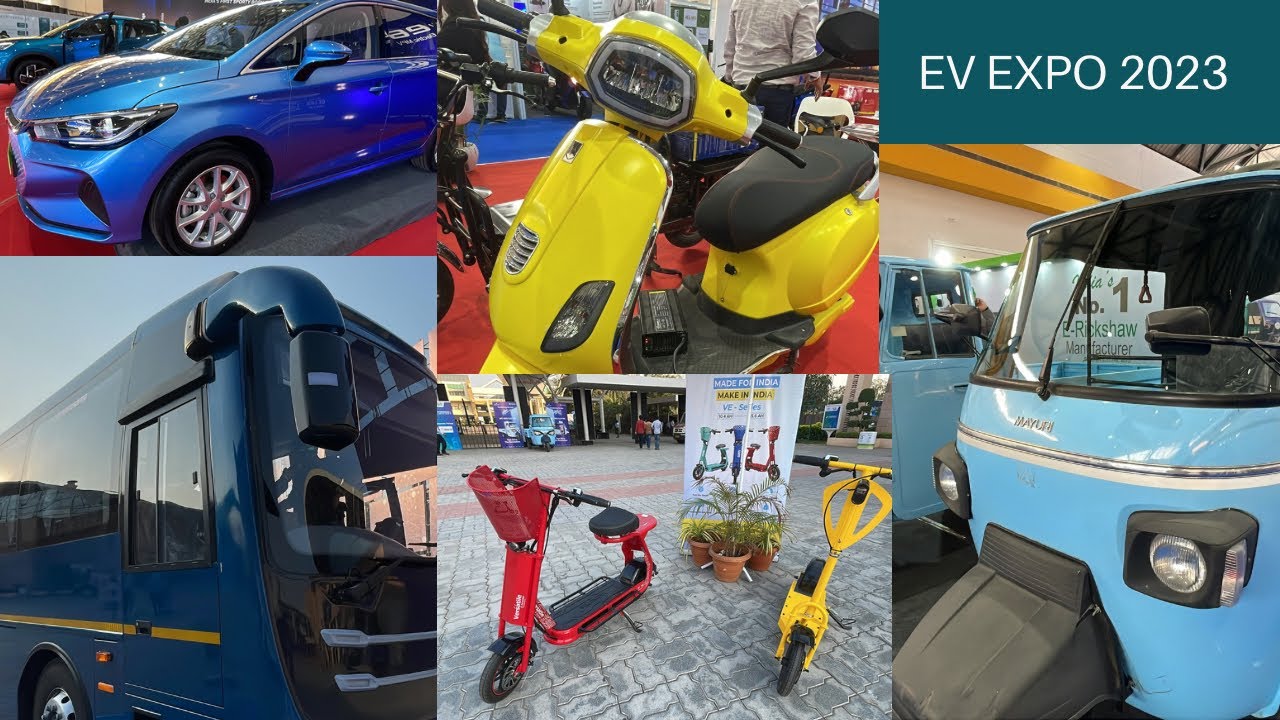 EV expo 2023 Hyderabad Hitex exhibition - YouTube