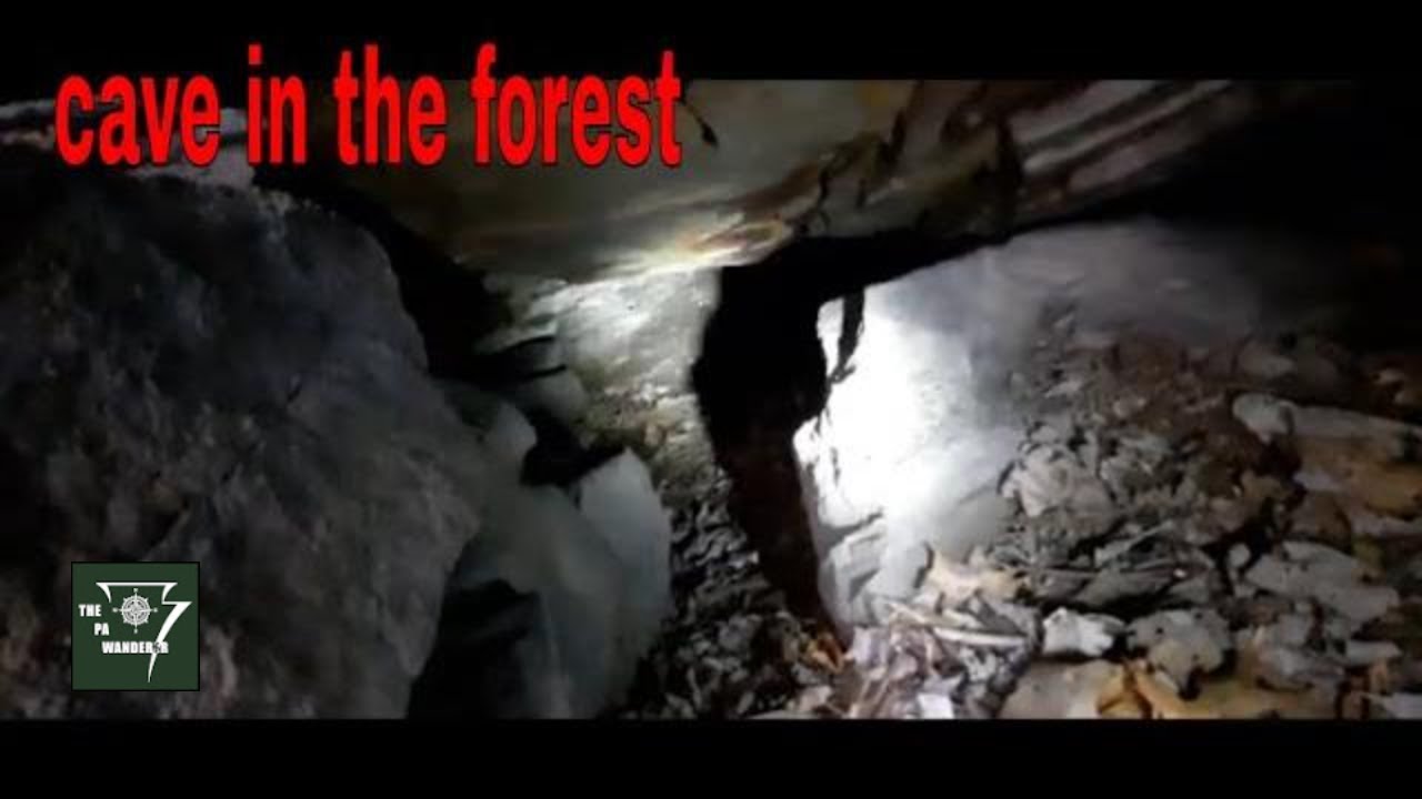 PA Cave hunting in the forest - YouTube