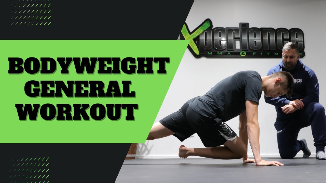 Fitness | General Conditioning Bodyweight Workout - YouTube