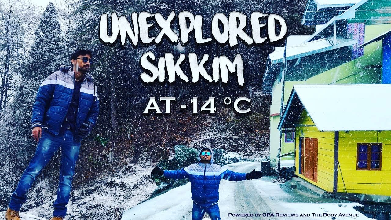HEAVY Snowfall in North Sikkim at -14°C | Lachung SNOWFALL 2020 | First ...