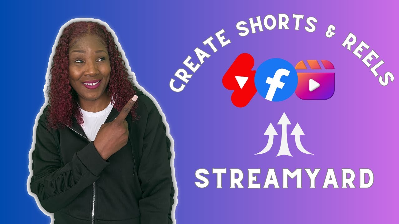 How to Create Shorts in Streamyard - YouTube