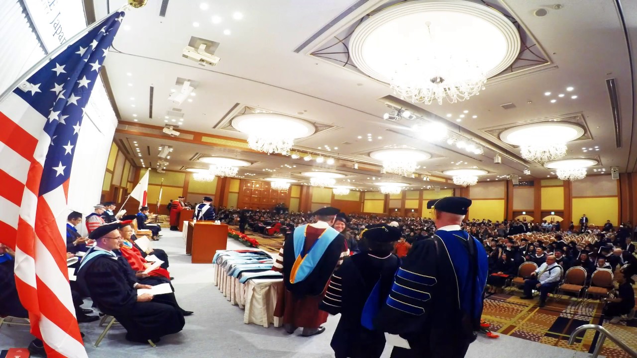 TUJ Graduation 2017 Time-lapse - Front View - YouTube