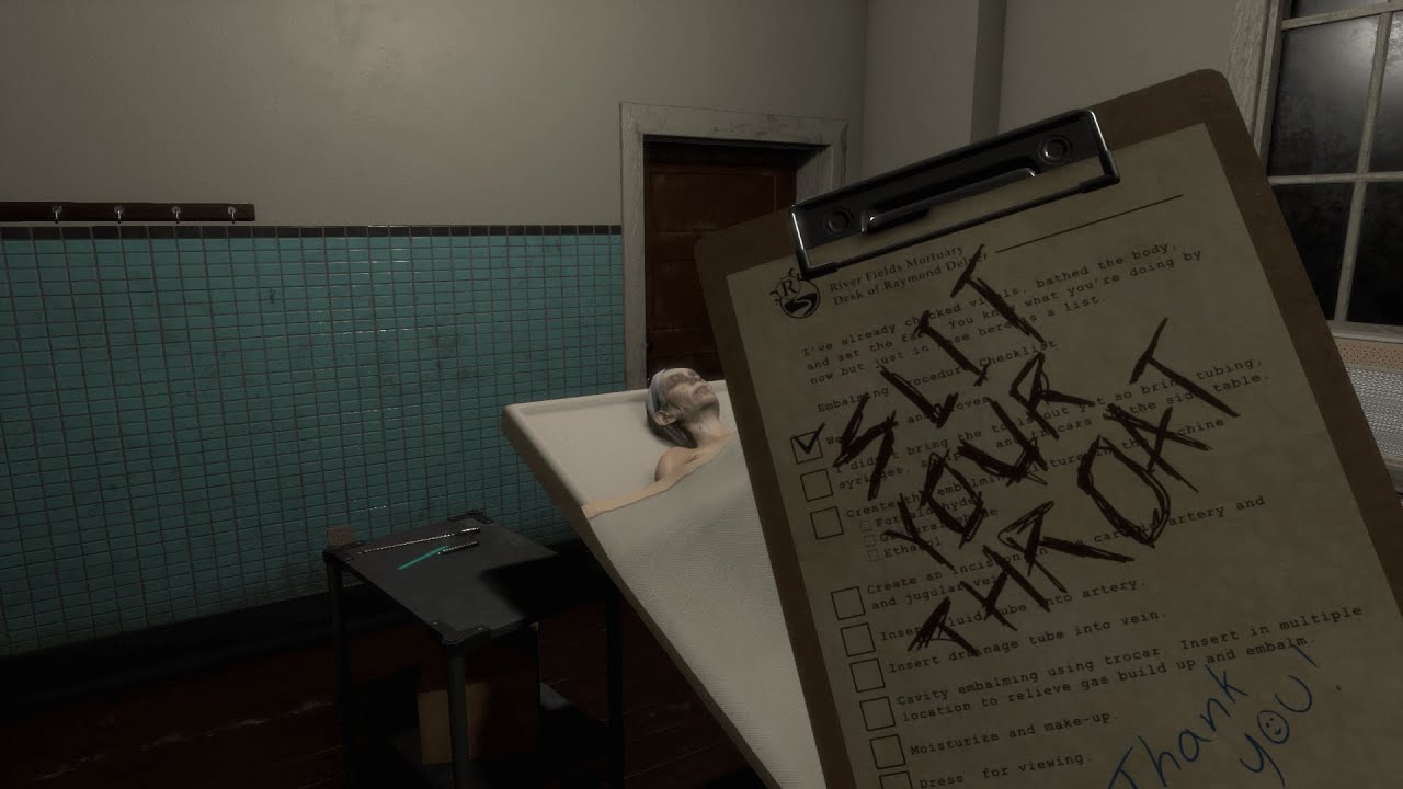 LAiB Plays Indie Horror: The Mortuary Assistant Demo - YouTube