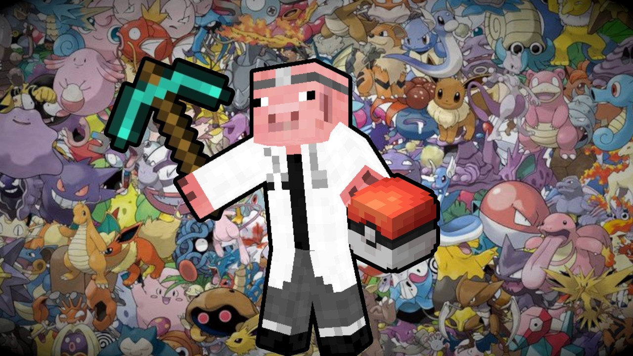 I PLAYED POKEMON IN MINECRAFT'S BEST NEW MODPACK! Big Chad Guys Plus ...