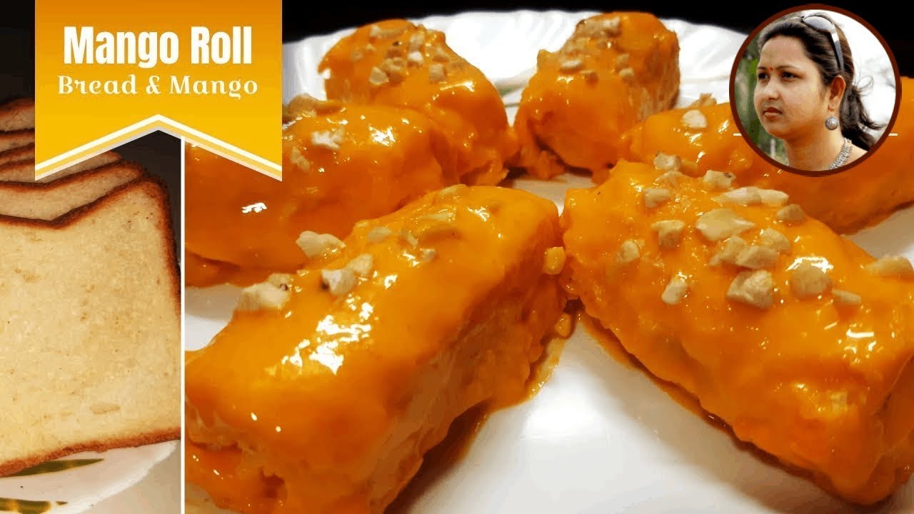 Mango Roll | How to Make Mango Roll | Mango Swiss Roll | Rinar Rasana ...