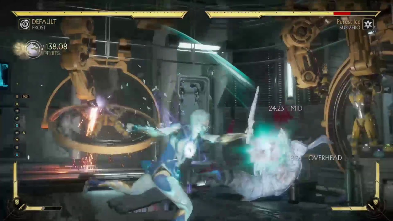 Mk11 Frost Core overload self destruct strings - YouTube