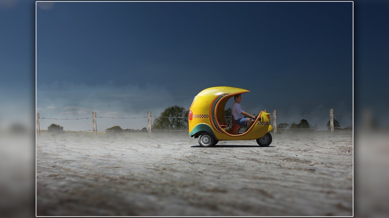 How To Create Dramatic Color Effects - Photo Manipulation - YouTube