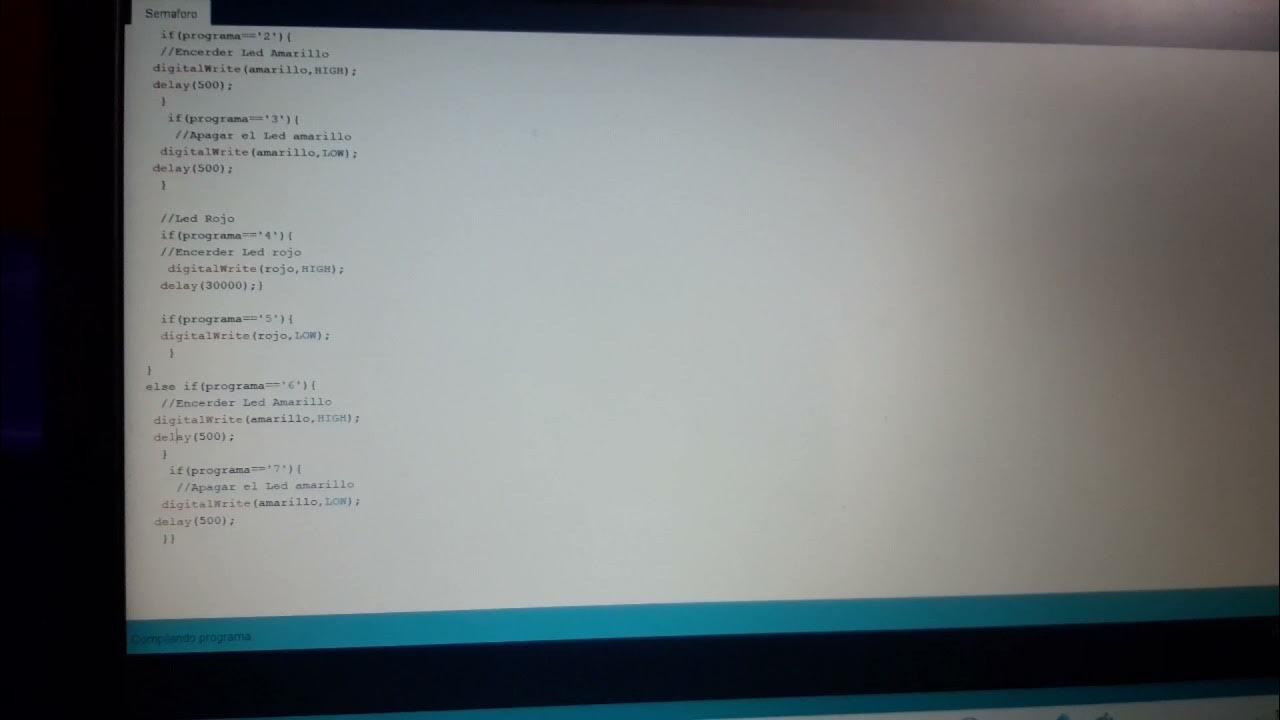 Semaforo con Arduino y Java - YouTube