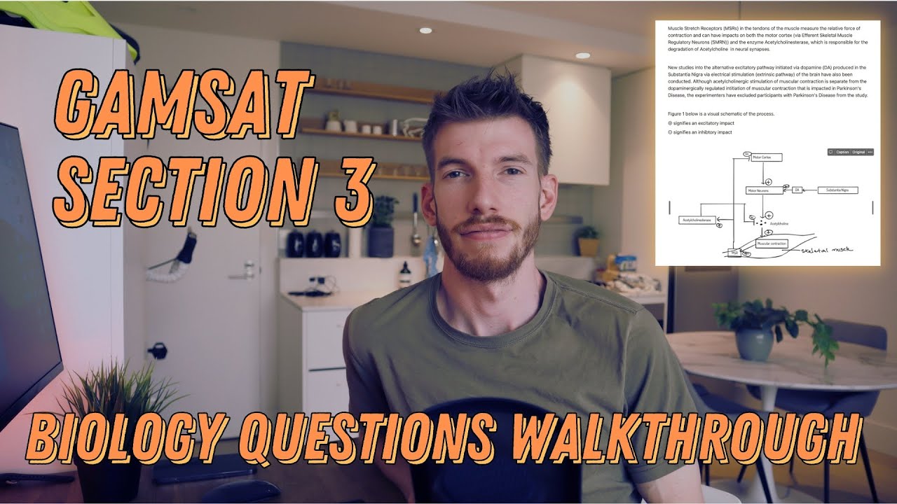 GAMSAT Biology Sample Questions Walkthrough | Section 3 | Improve Your ...