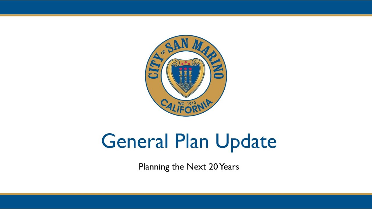 November 2021 Town Hall: General Plan Update - YouTube