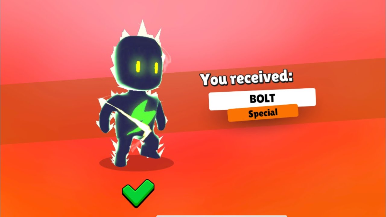Winning with the new BOLT skin! - YouTube