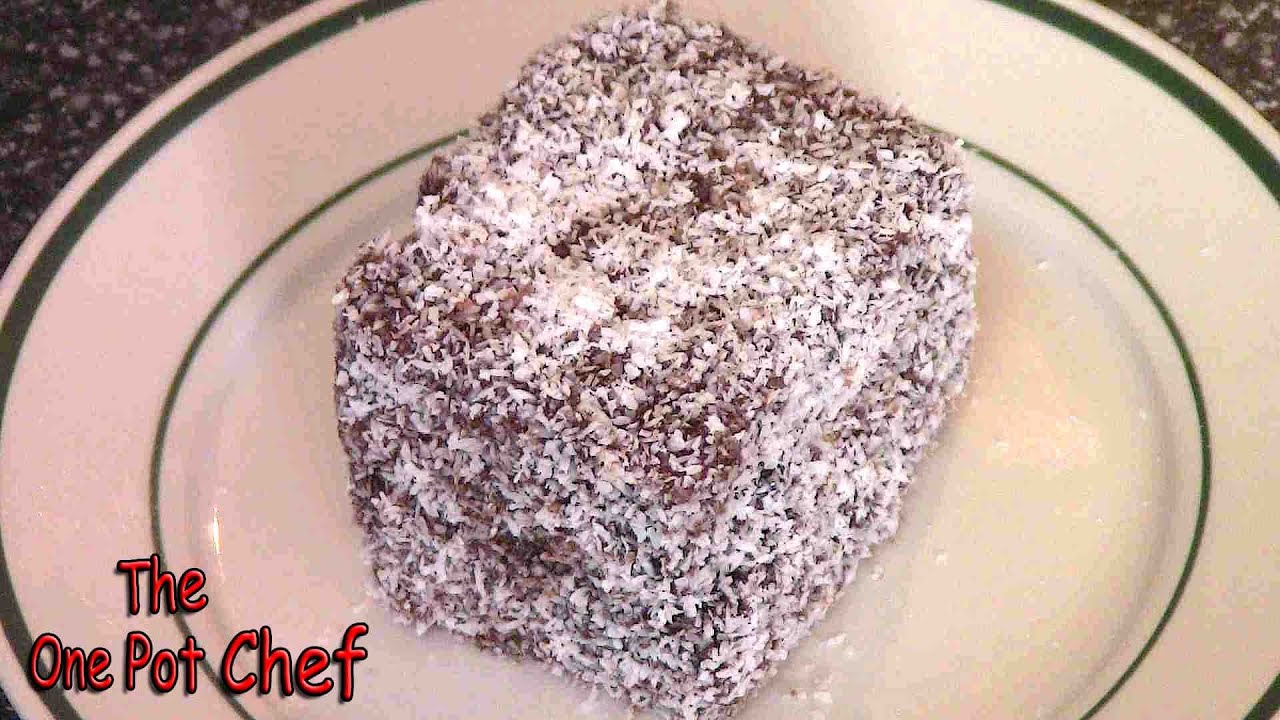 Easy Lamingtons (Classic Aussie Cake Treat!) | One Pot Chef - YouTube