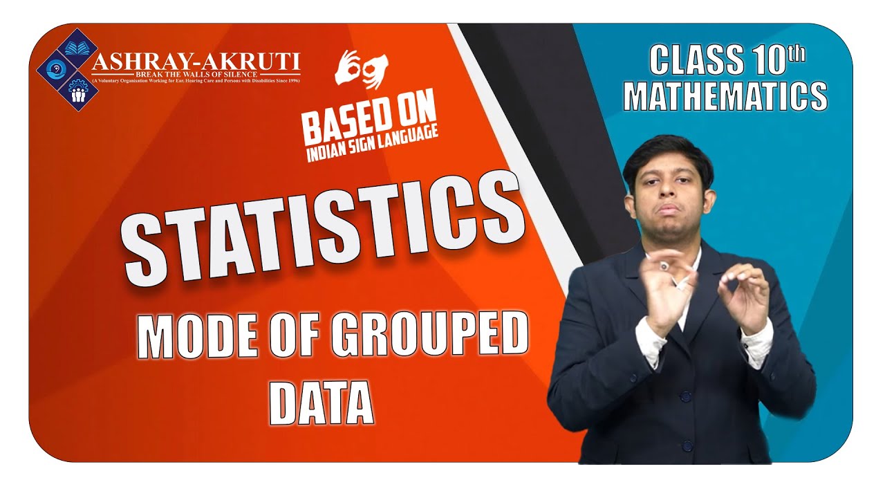 Lessons in sign Language for H.I I 10th Maths I Statistics I Mode of ...