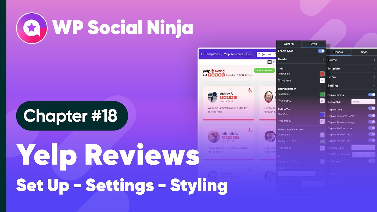 Integrate Yelp Reviews into Your WordPress Websites | WP Social Ninja ...