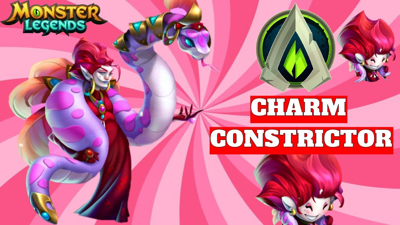 CHARM CONSTRICTOR - Review - (R0) Perforador Letal / Monster Legends ...