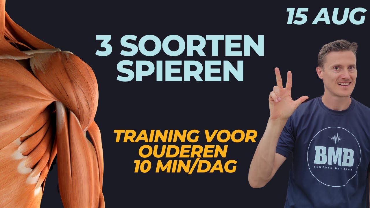 Ken je de 3 SOORTEN SPIERWEEFSEL in je lichaam? Je traint ze met deze ...