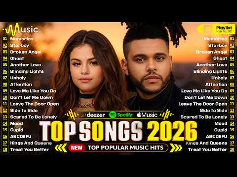 Billboard💎Top Hits 2026 🔥 Dua Lipa, Bruno Mars, The Weeknd, Charlie Puth, Adele, Maroon 5, Ava Max