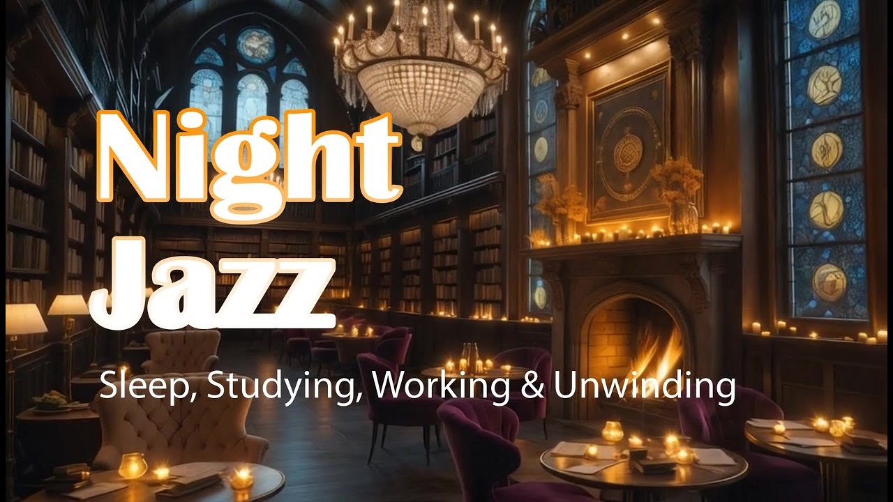 Relaxing Café Jazz with Warm Candlelight ☕ – Unwind or Study in Calm ...