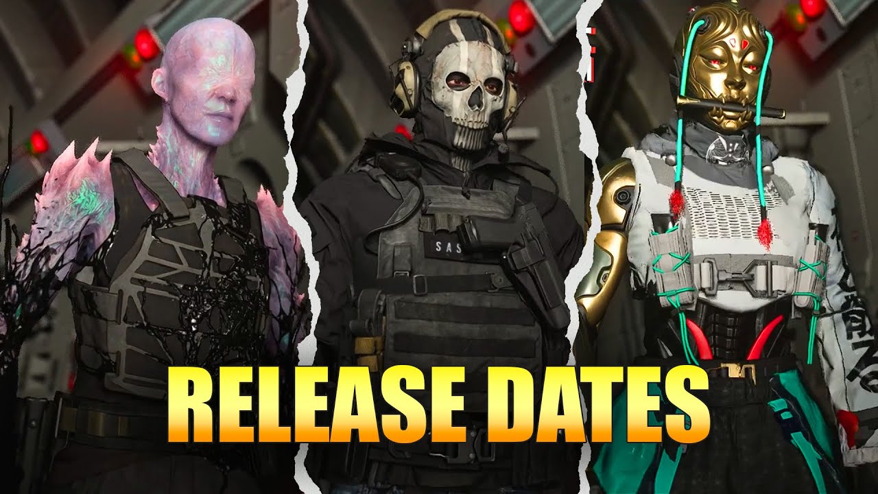 NEW All Upcoming Operator Skins Cosmetic Bundles Release Dates in MW3 ...