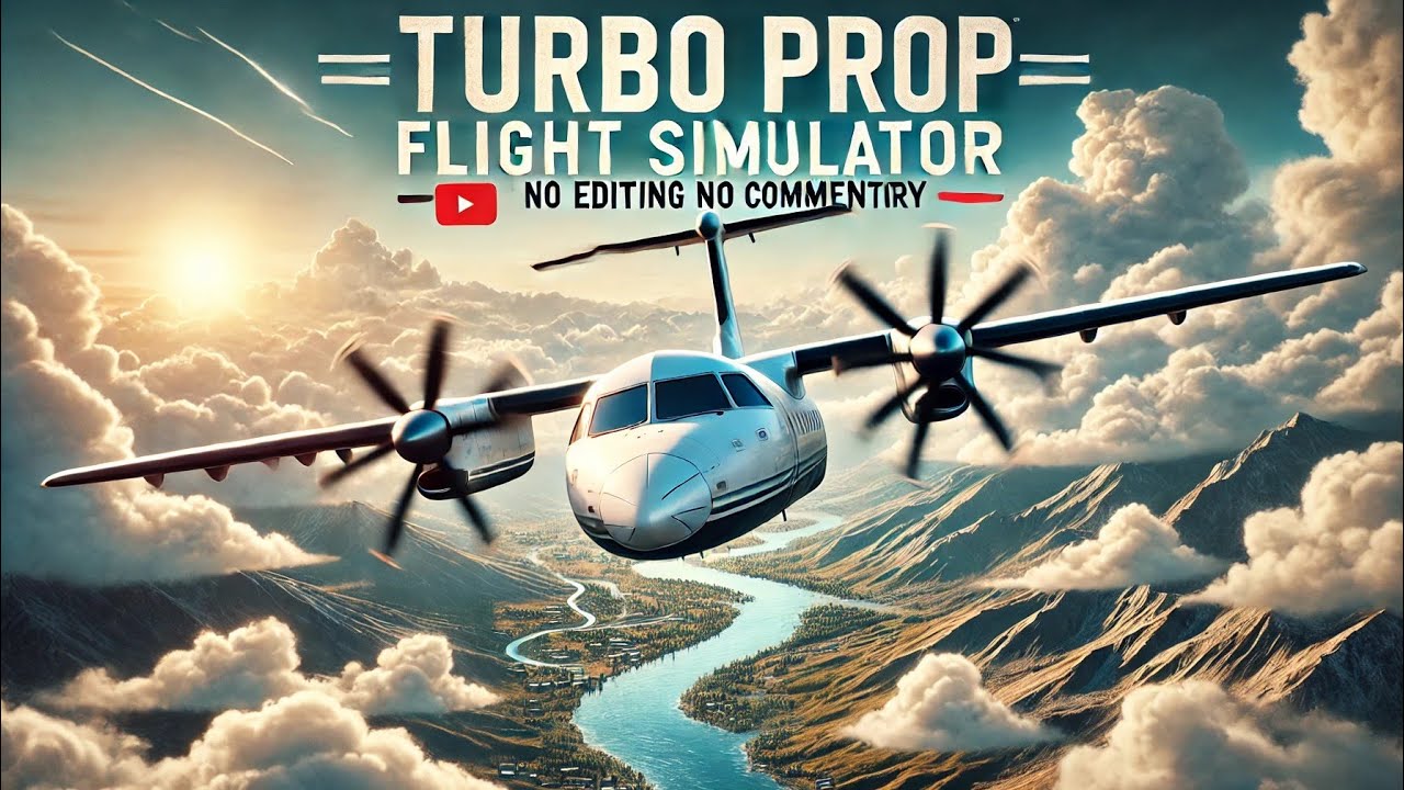 Turbo Prop Flight Simulator: Raw Gameplay - Realistic Flying Adventure ...
