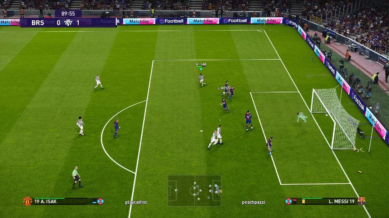 eFootball PES 2021 control chip shoot - YouTube