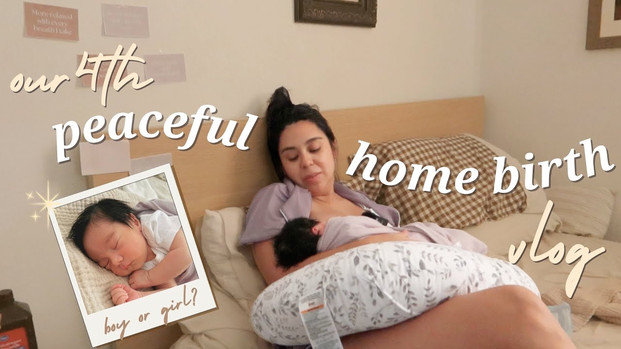 Ellie's Birth Story / A Peaceful, Comfortable Birth at Home - YouTube