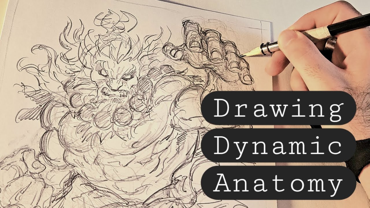 Stop drawing Stiff Figures, Dynamic action poses, Drawing akuma - YouTube