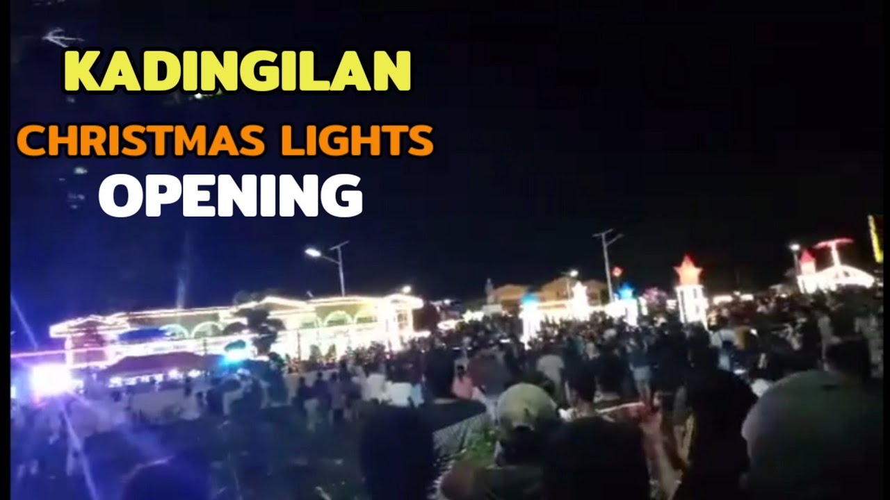 KADINGILAN CHRISTMAS LIGHTS OPENING 2022 | IDOL KHEN OFFICIAL - YouTube