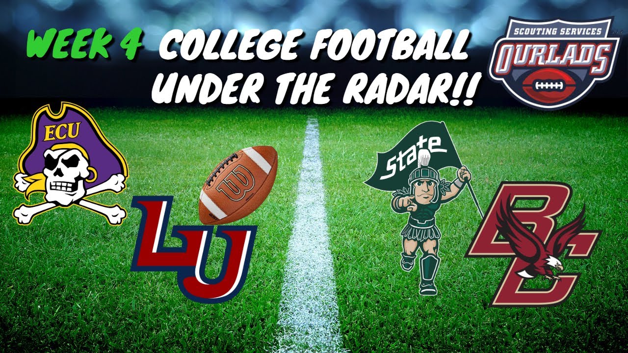 College Football Under the Radar games for Week 4! - YouTube