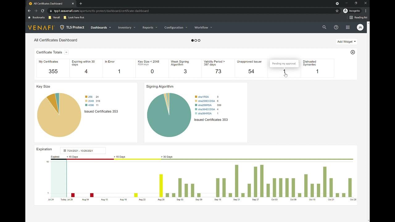 Venafi Trust Protection Platform - Out-of-Band CA Enrollment - YouTube