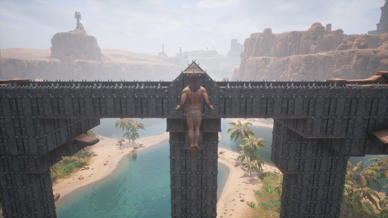 Conan Exiles - Finishing the Giant Pyramid - 10/05/2019 - YouTube