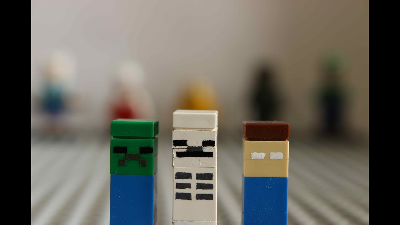 Custom LEGO Minecraft Micromobs #1 - YouTube